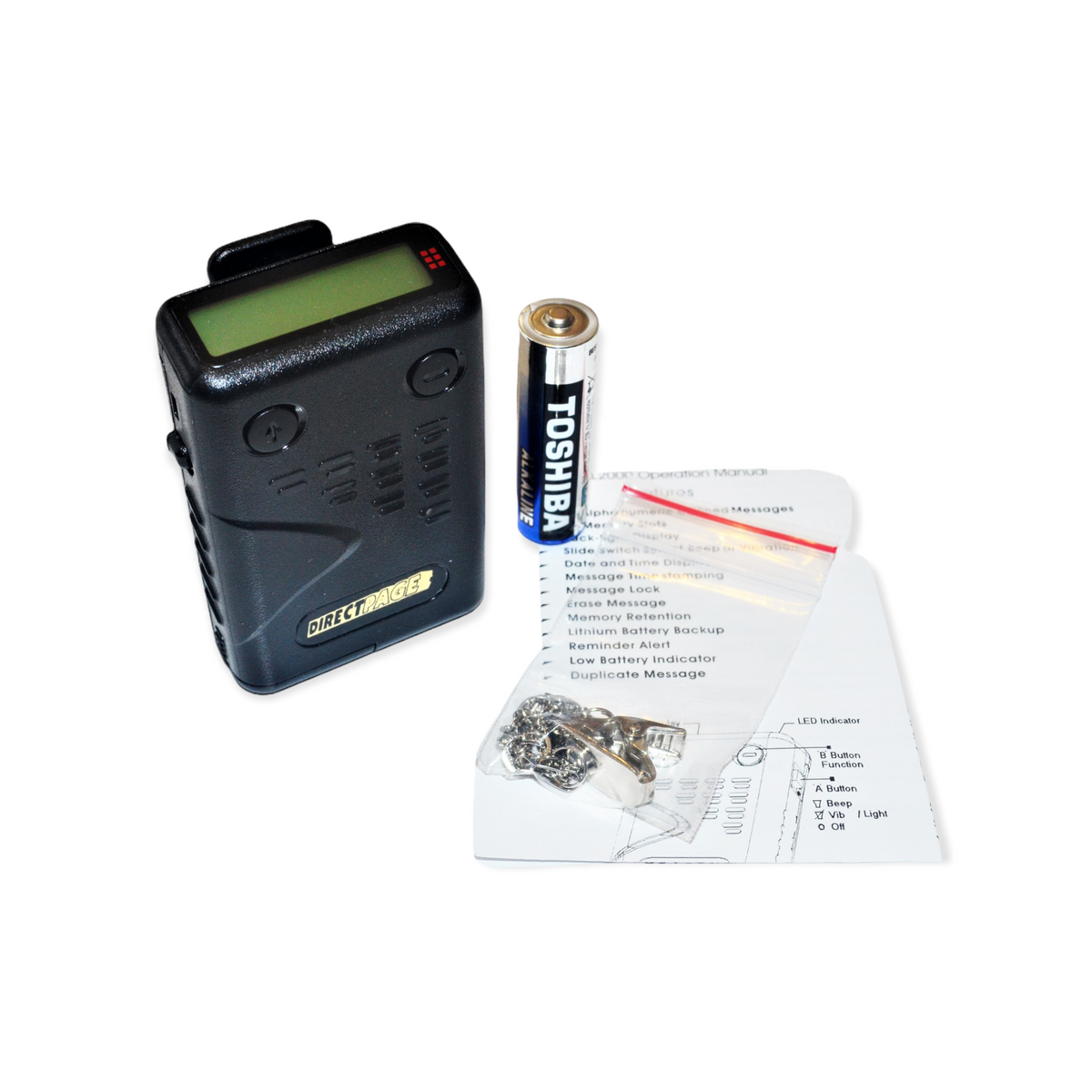 Apollo XL2000 1-way numeric pager – DirectPage